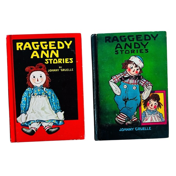 Vintage | Accents | Raggedy Ann Stories 96 Raggedy Andy Stories 1961 ...